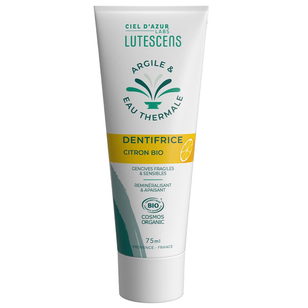 Lutescens Toothpaste Lemon Bioes 75ml - Easypara