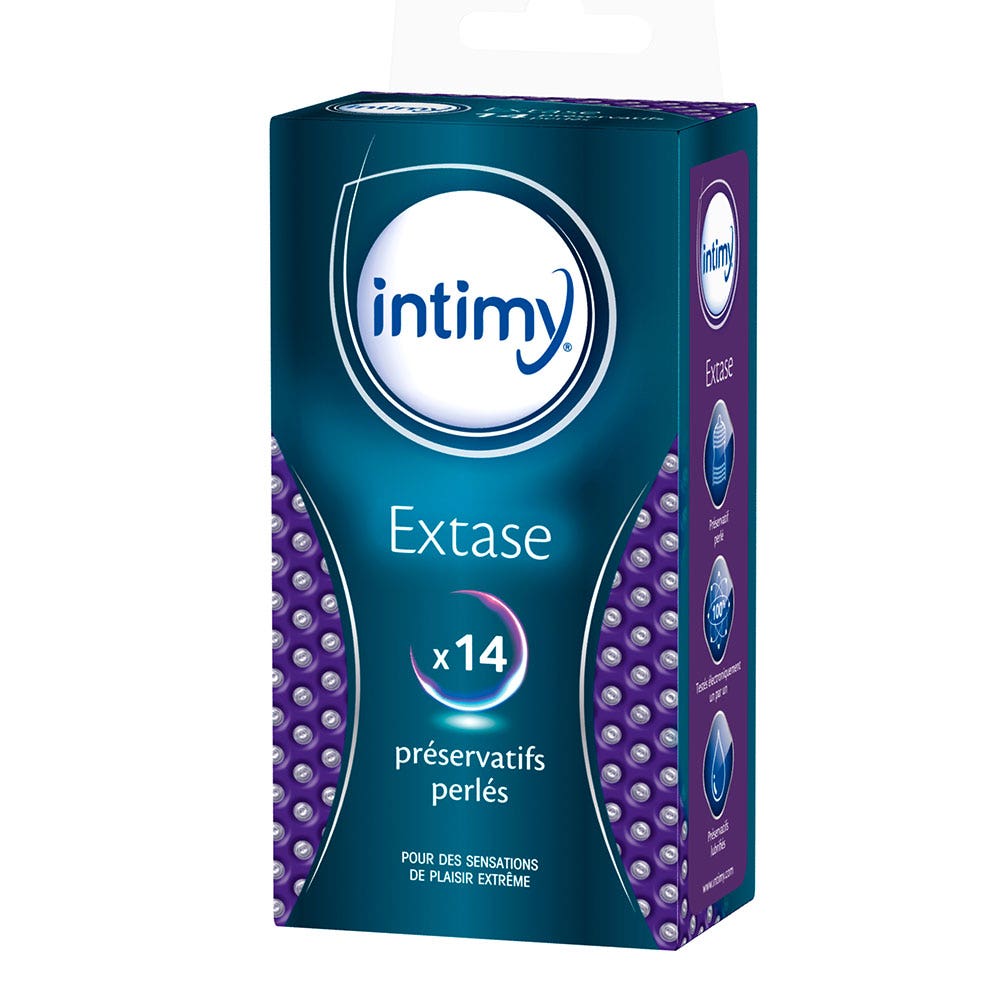 Intimy Préservatifs Lubrifiés Extase x14 - Easypara
