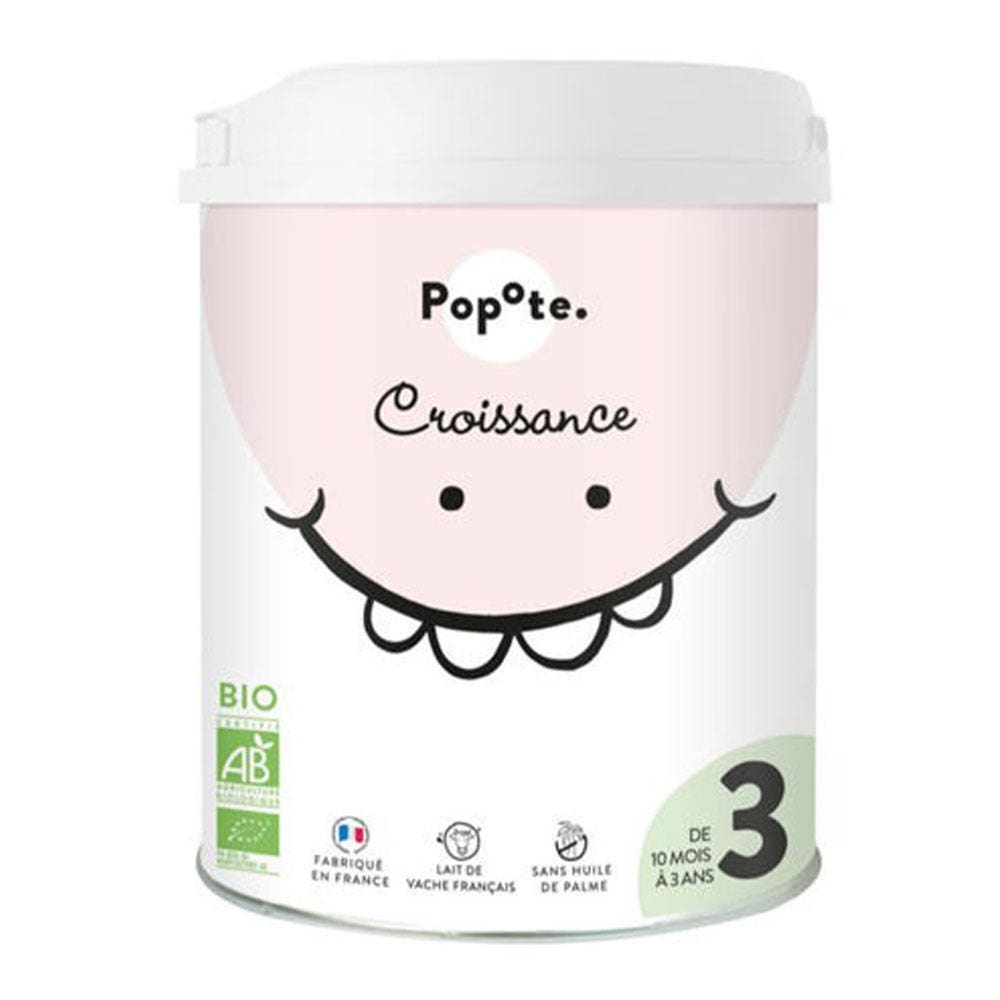 Popote Organic Growth Infant Milk 10 Months to 3 Years 800g - Easypara