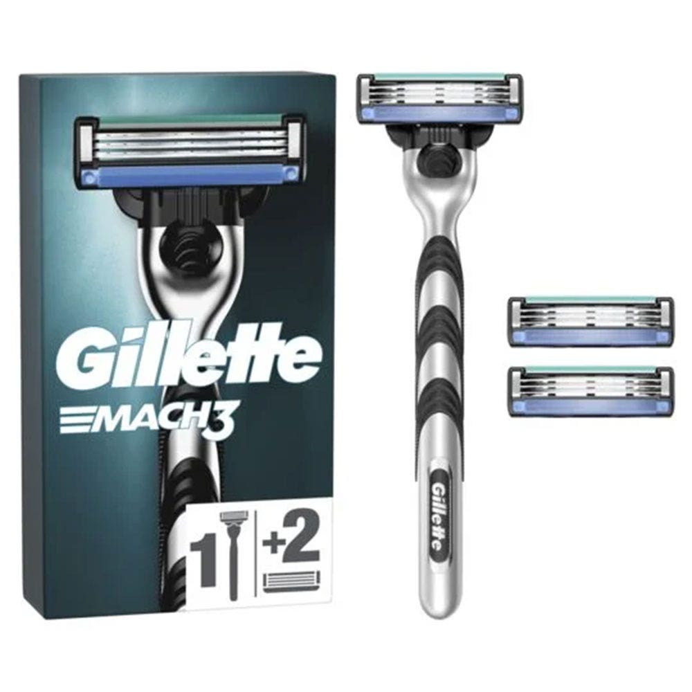 Gillette Mach3 Mach3 Disposable Razor 3 Lot Lames Jetables x3 - Easypara