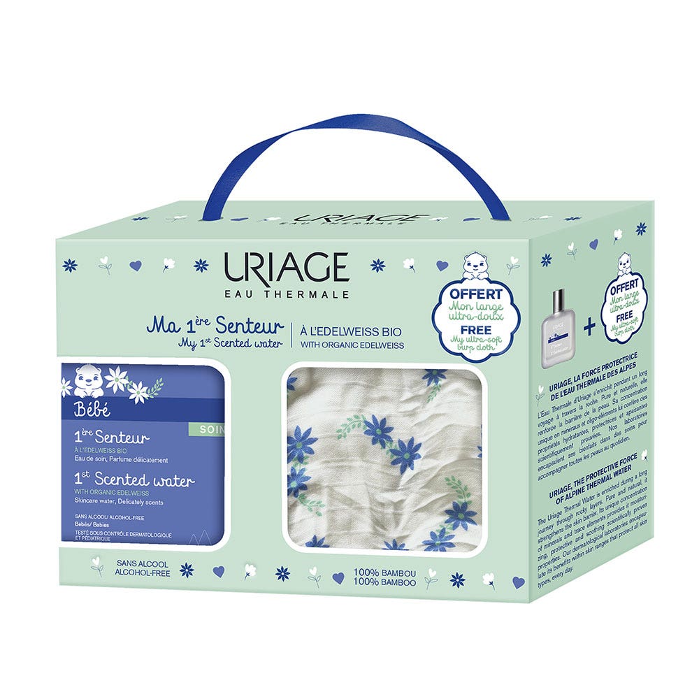 Uriage Baby Care Bebe 1 St Fragrant Water Eau De Soin Parfumee + Lange ...