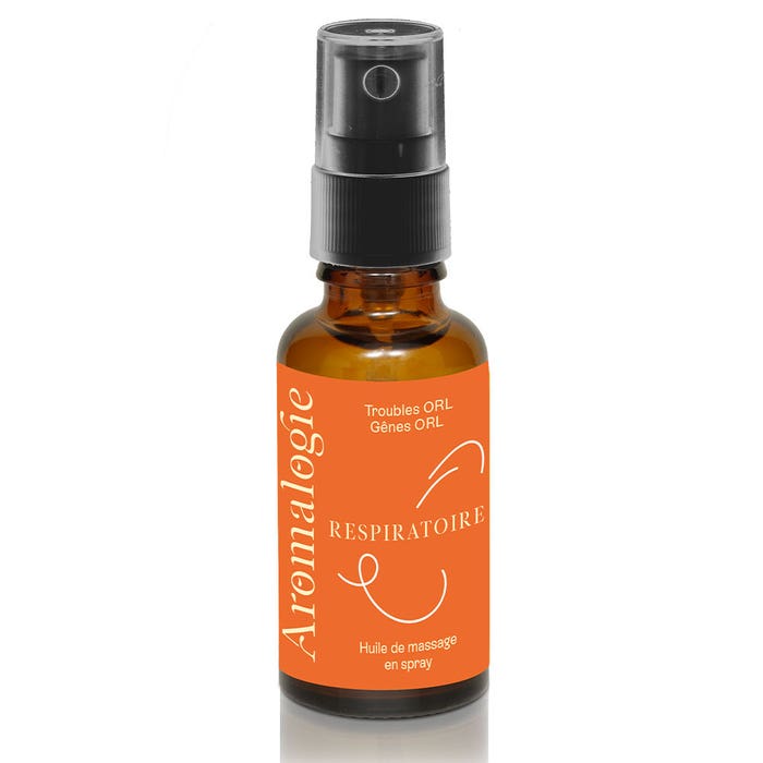 Aromalogie Breathing Massage Oil Spray 30ml Easypara