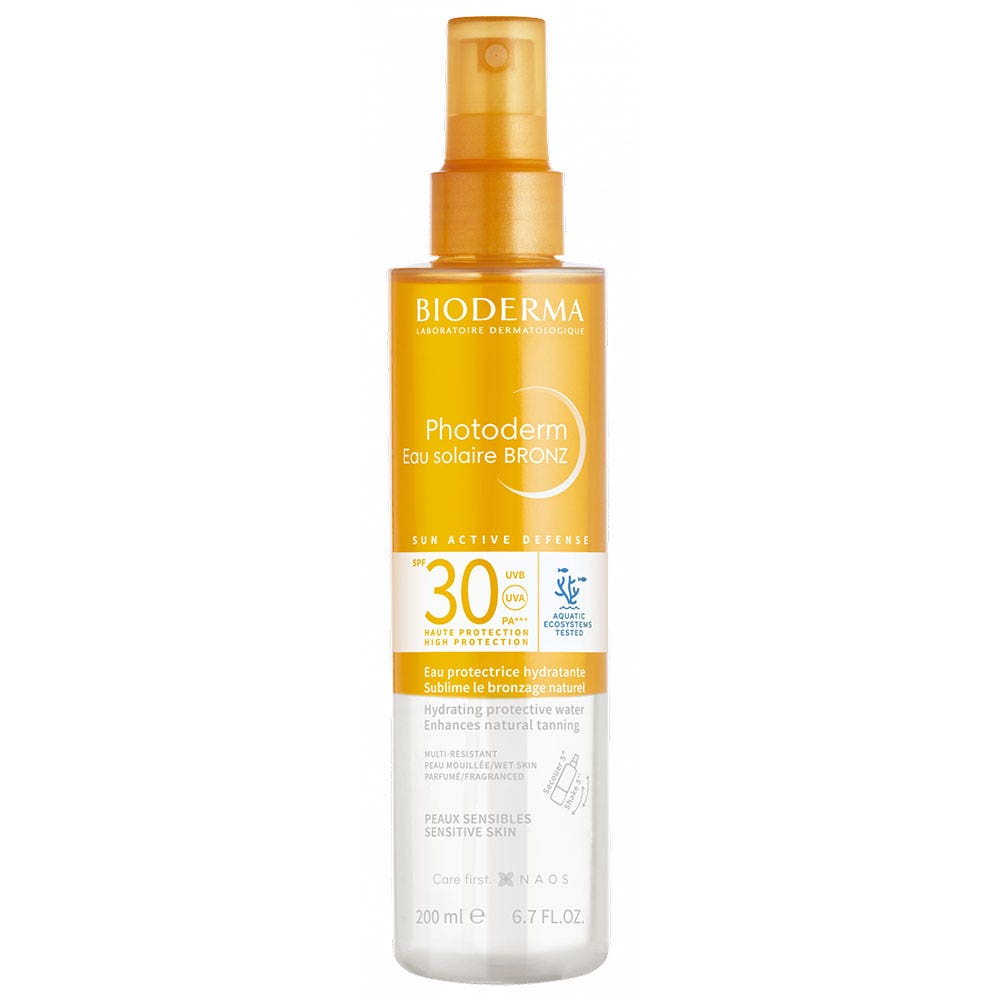 Bioderma Photoderm Sun Water Bronz SPF30 Sensitive skin 200ml - Easypara