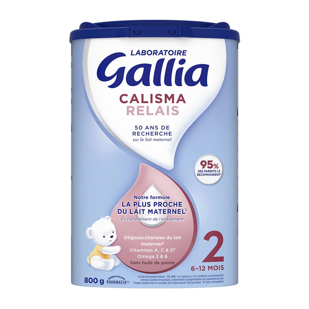 Gallia Calisma Calisma Baby Powdered Milk 2 Relay 6 - 12 months 800g ...