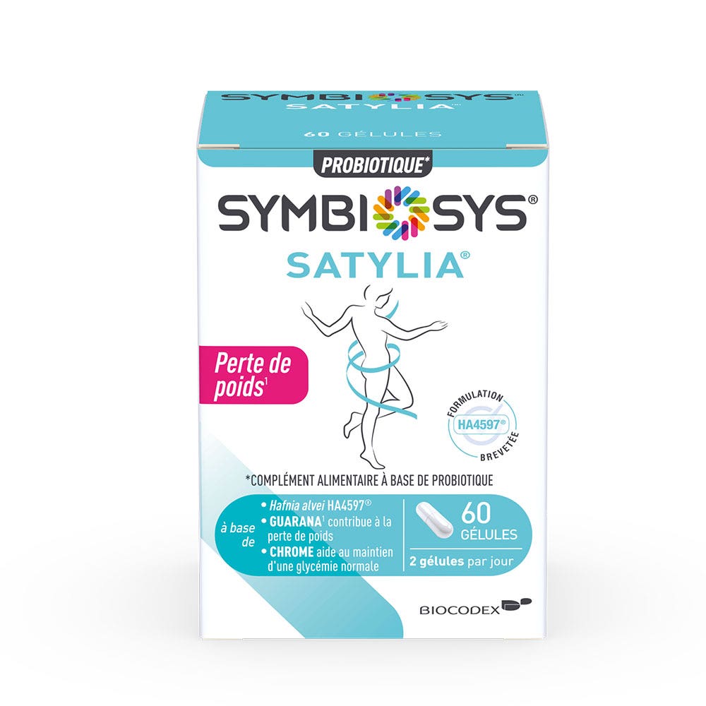 Symbiosys Satylia Chrome & Zinc 60 capsules - Easypara
