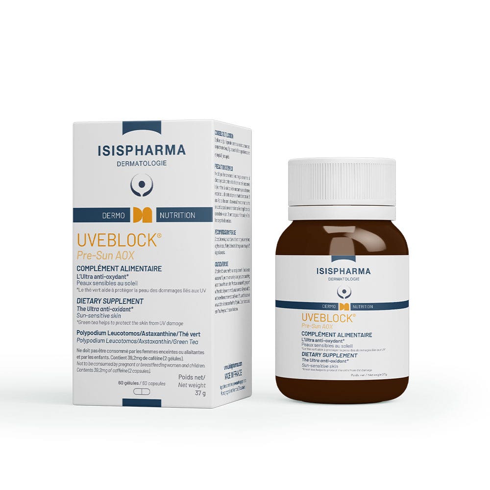 Isispharma UVblock Pre Sun 60 capsules - Easypara