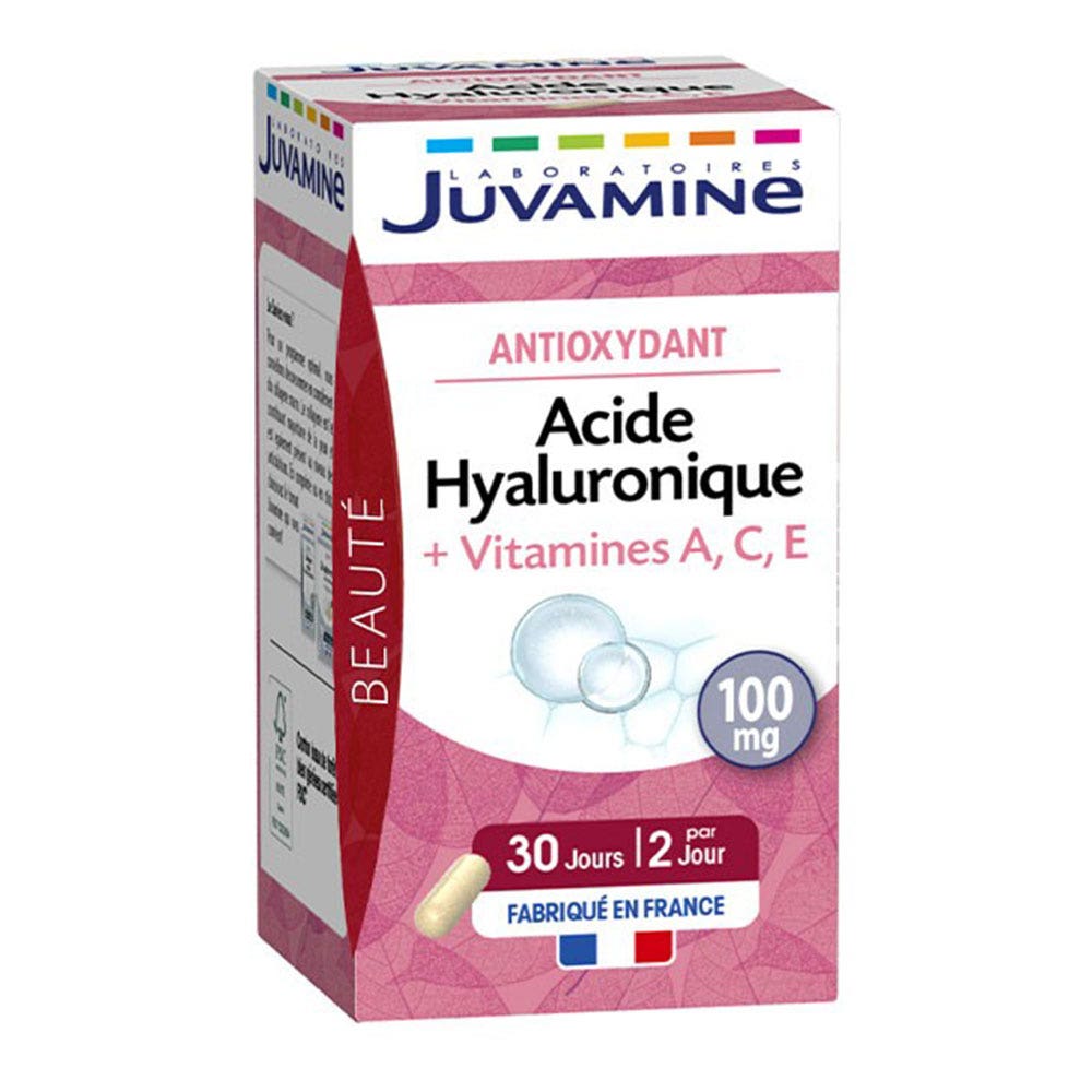 Juvamine Antioxydant Hyaluronic Acid + Vitamins A, C, E 60 capsules ...
