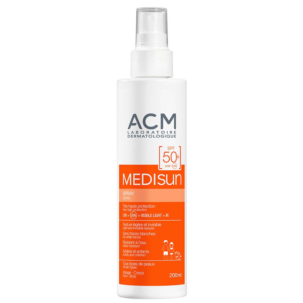 Acm Medisun SPF50+ Spray 200ml - Easypara