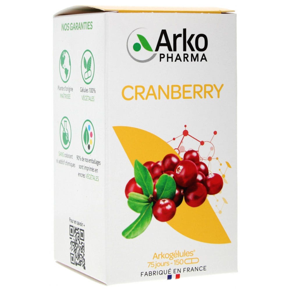 Arkopharma Arkocapsules Cranberry bio 150 Capsules - Easypara