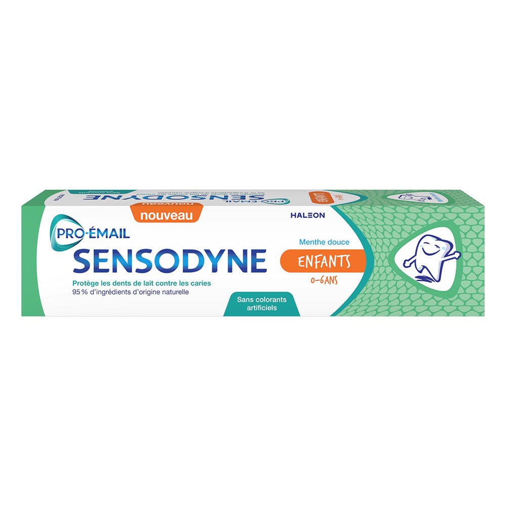 Sensodyne Pro-Email Toothpaste Children 0 to 6 years Sweet mint 50ml ...