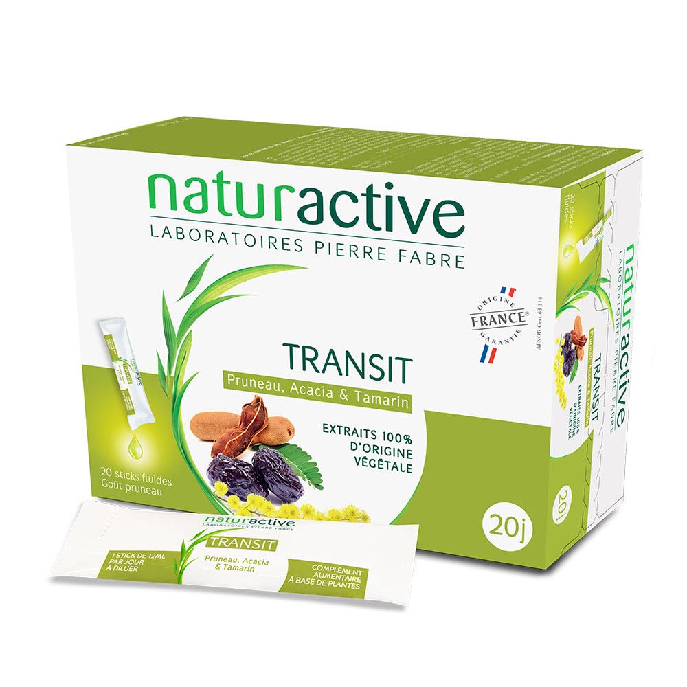 Naturactive Intestinal Transit x 20 sticks - Easypara