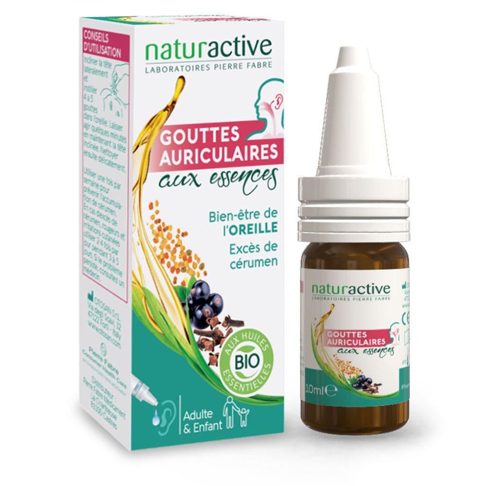 Naturactive Ear Drops with essential oils 10ml - Easypara