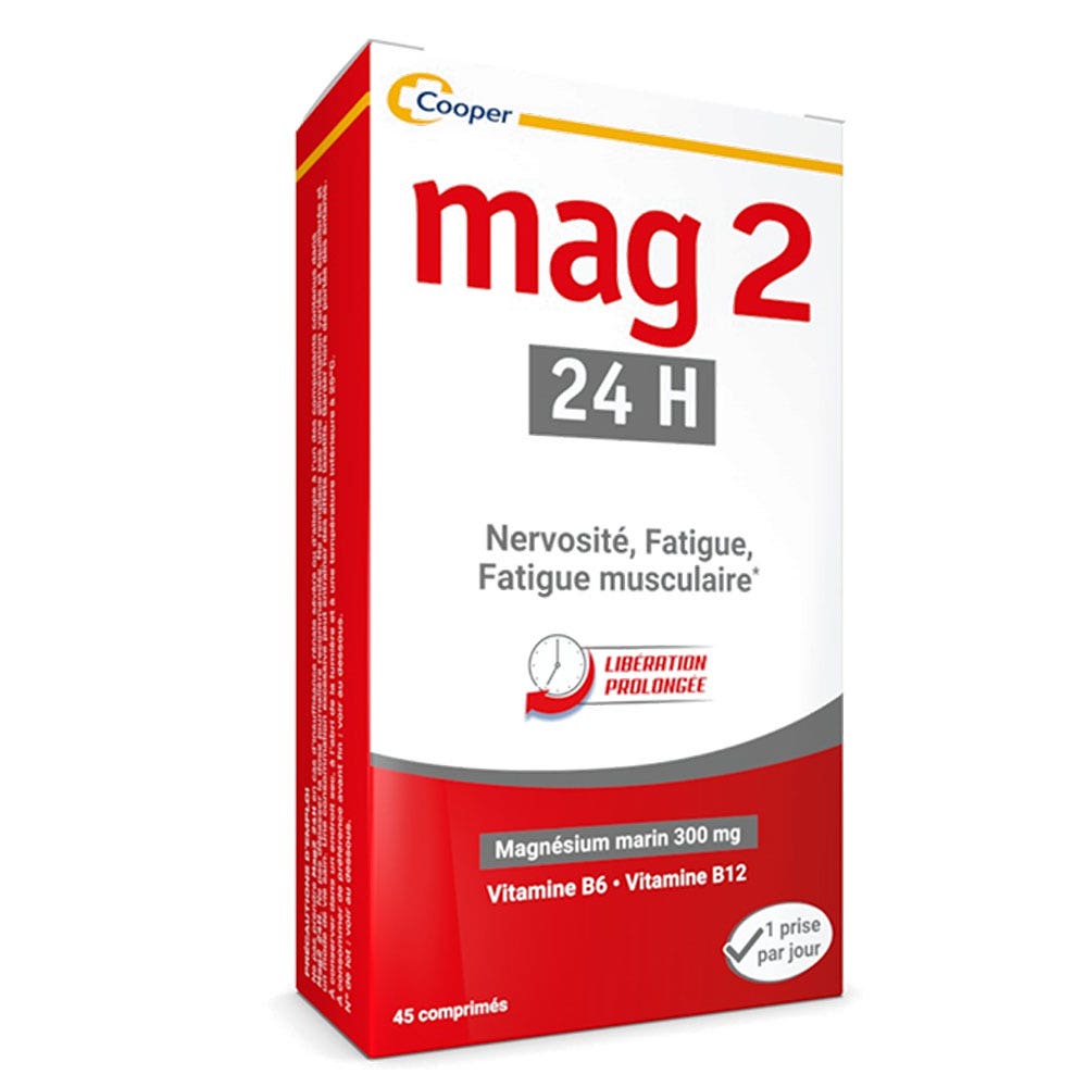 Mag 2 24h Marine Magnesium 45 Tablets - Easypara