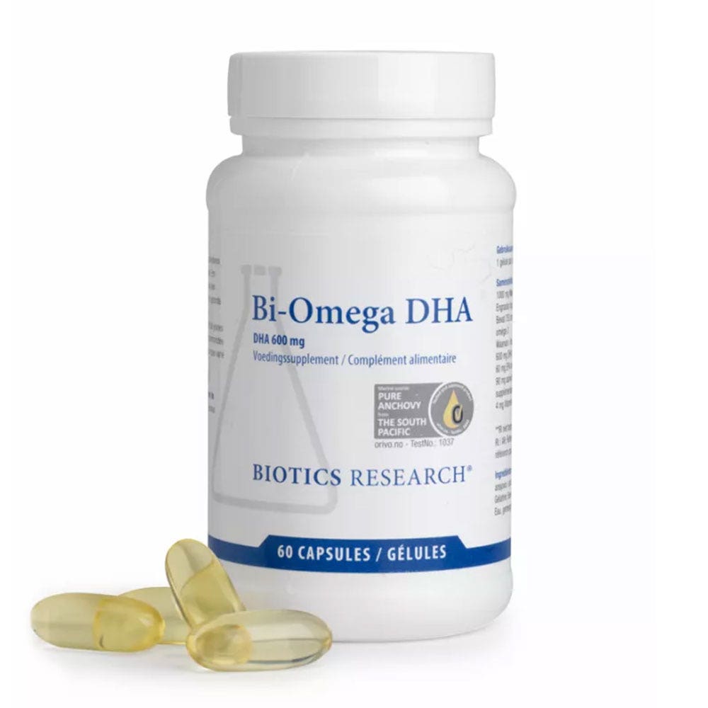 Biotics Research Bi-omega DHA 60 Capsules - Easypara