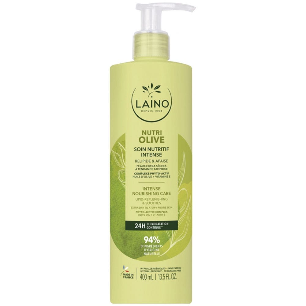 Laino Nutri Olive Intense Nourishing Olive Body Care Extra Dry Atopic Skin 400ml - Easypara