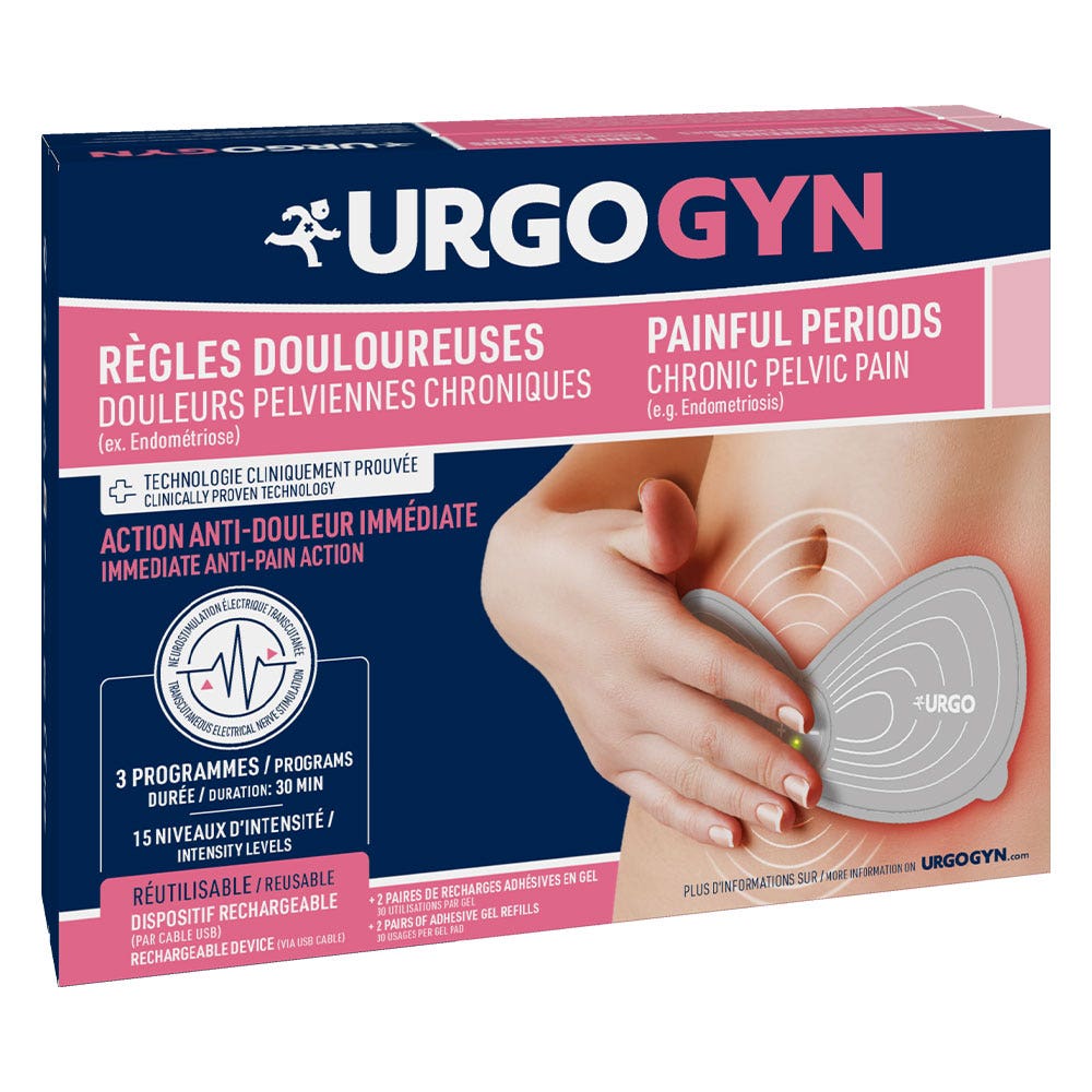 Urgo Urgogyn Electrotherapy Patch Painful Periods - Easypara
