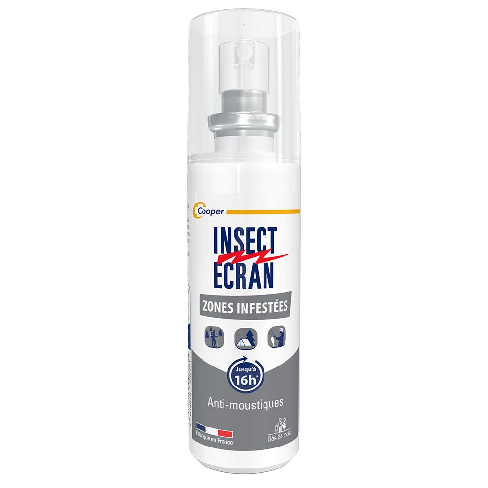 Insect Ecran Skin Skin repellent Infested areas Dès 24 Mois Jusqu'à 8h ...