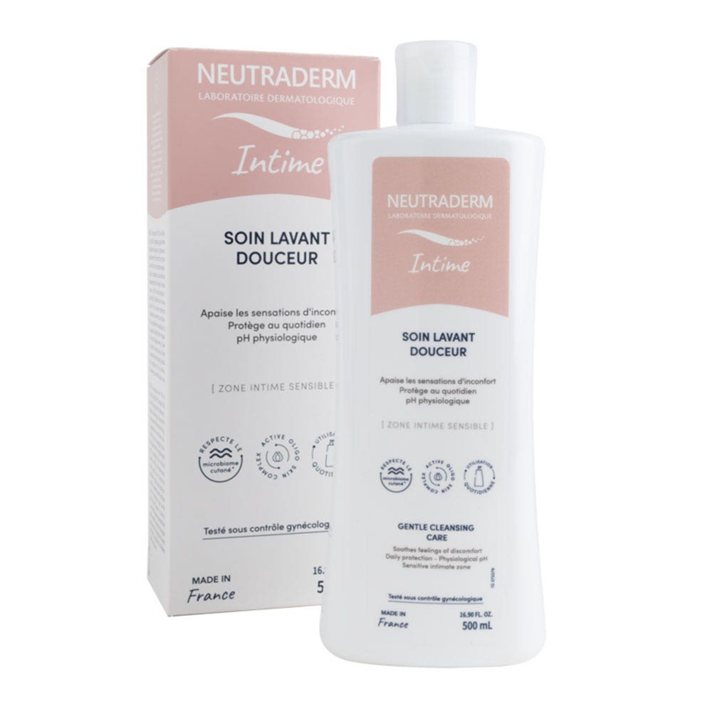 Neutraderm Intime Gentle Cleansing Care Sensitive area 500ml - Easypara