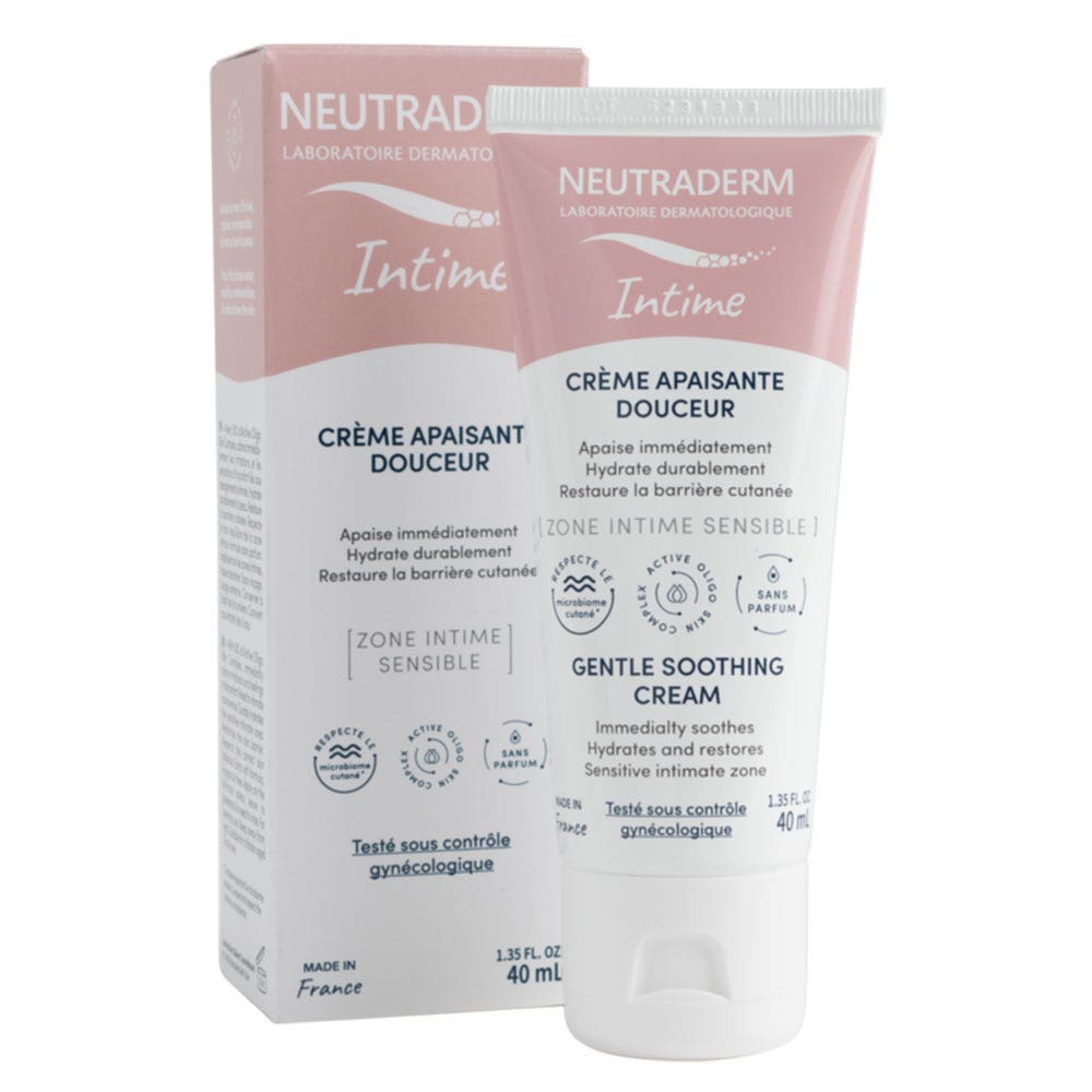 Neutraderm Intime Gentle Soothing Cream Sensitive area 40ml - Easypara