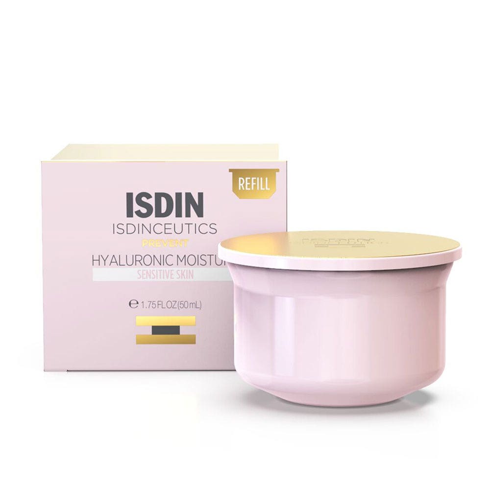 Isdin Hyaluronic Moisture Hydrating and Anti-Aging Day Cream Refill ...