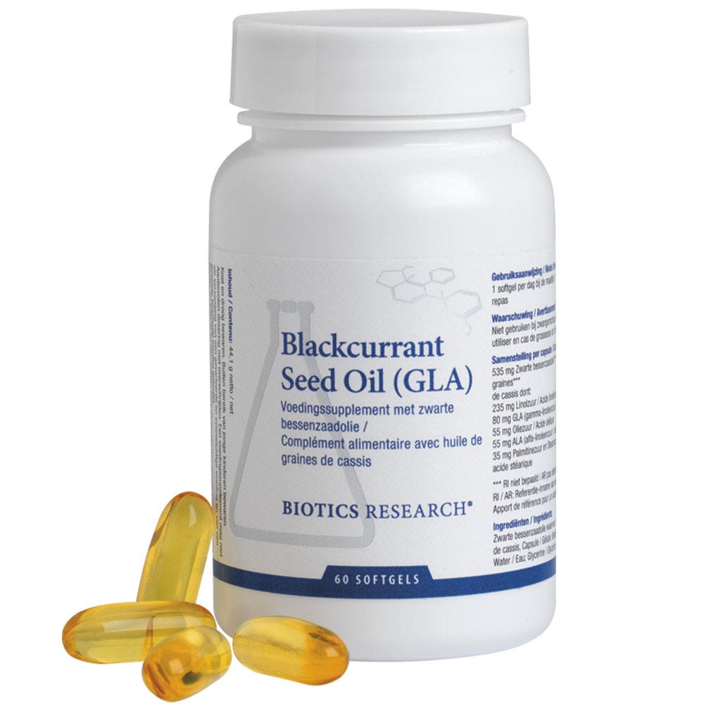 Biotics Research Blackcurrent Seed Oil 60 capsules - Easypara