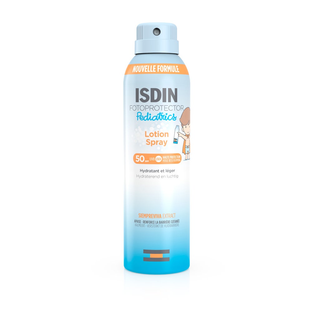 Isdin Lotion Spray Protective Fluid SPF50 Fotoprotector Pediatrics ...