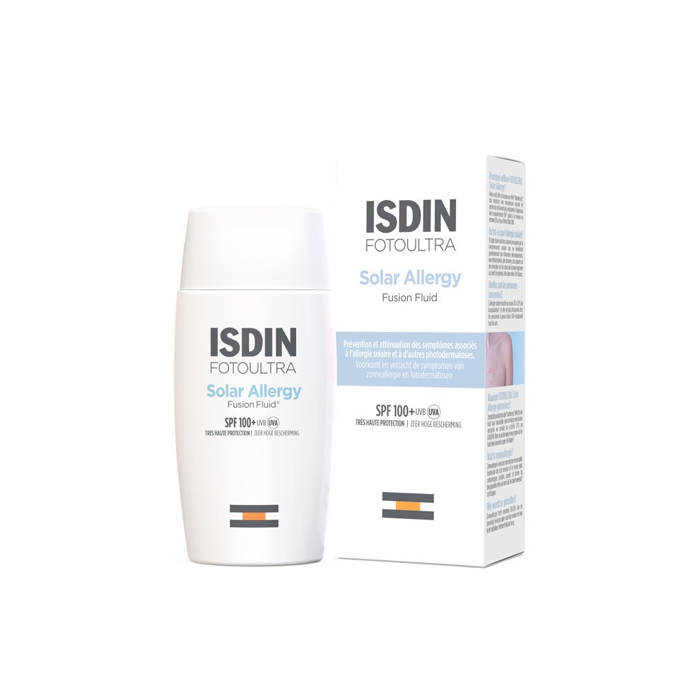 Isdin Solar Allergy Isdin Fotoultra Solar Allergy Fusion Fluid Spf100 ...