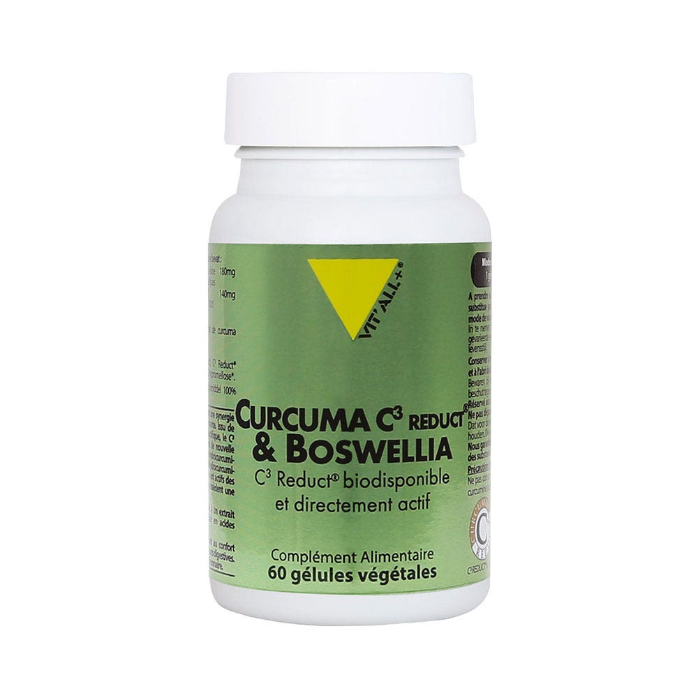 Vit'All+ Curcuma C3 Reduct® & Boswellia Highly bioavailable and ...