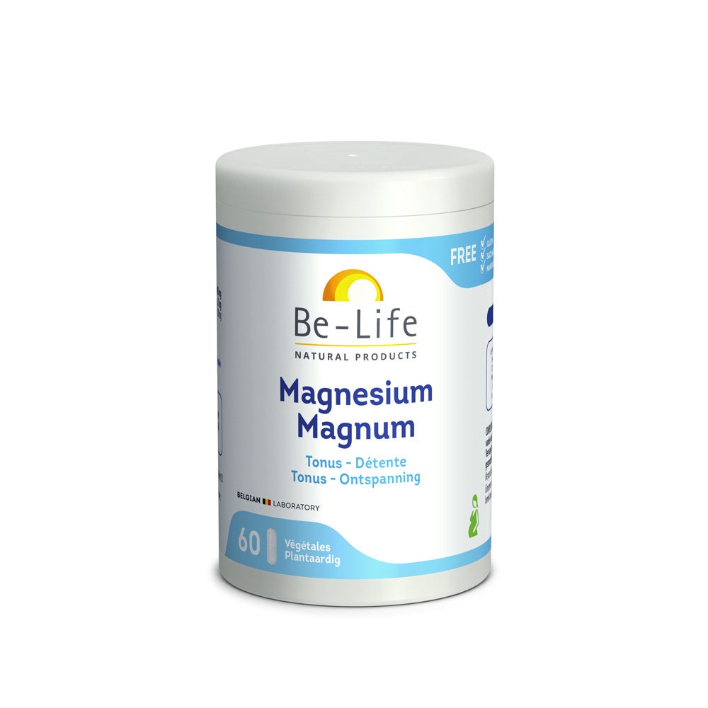 Be-Life Magnesium Magnum 60 Gelules - Easypara