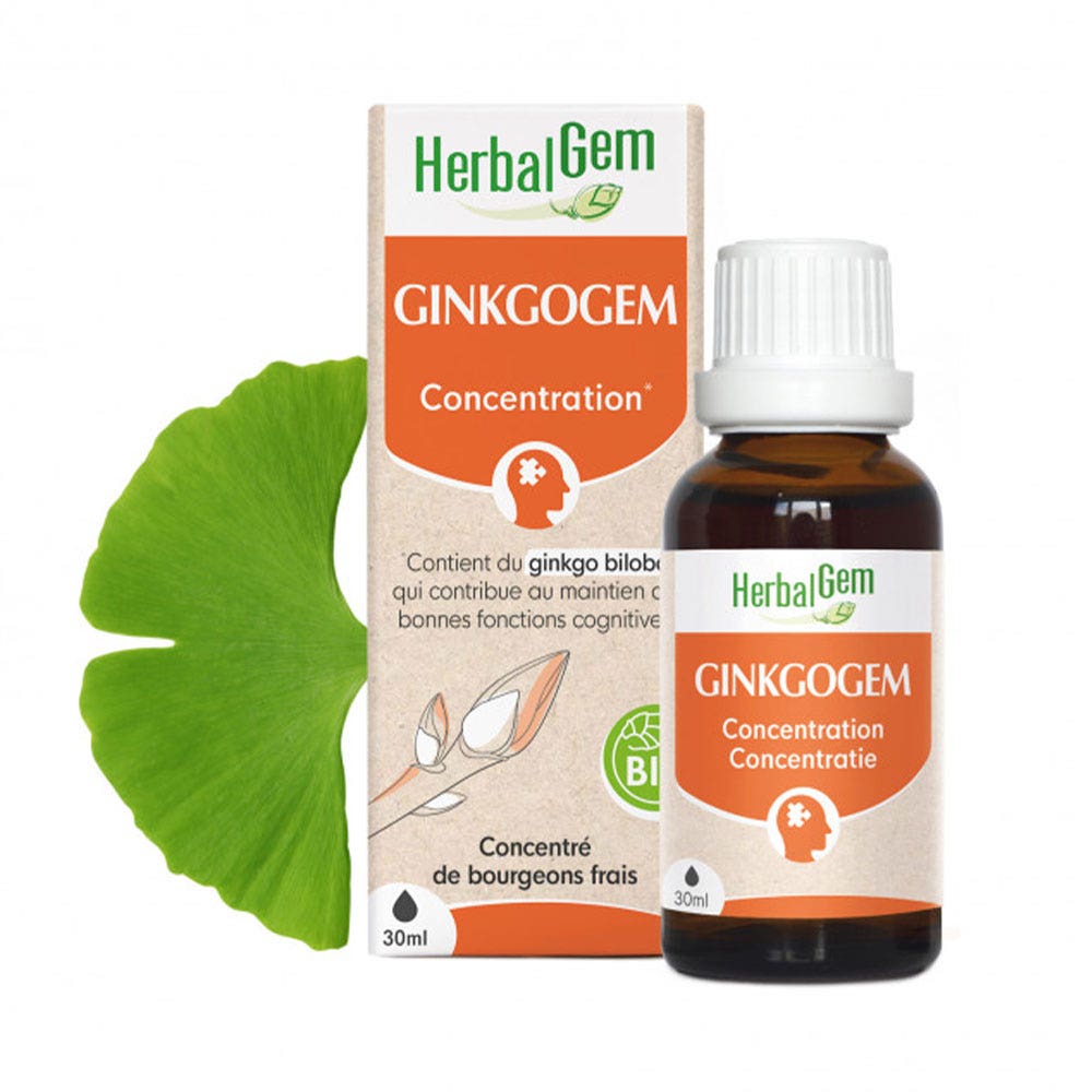 Herbalgem Gemmotherapy complexes Bioes concentration Ginkgogem 30ml ...
