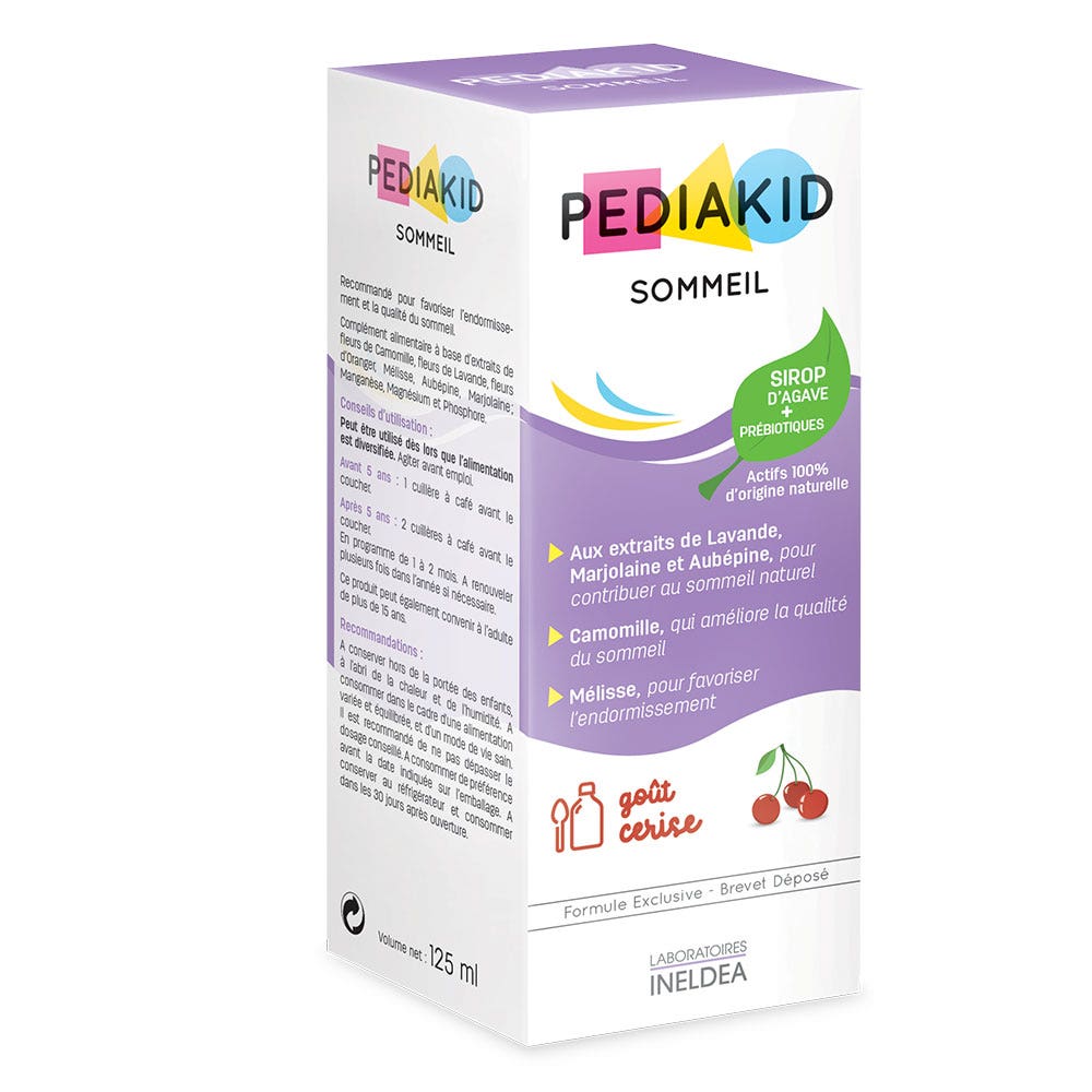 Pediakid Children Syrup Sleep Cherry Flavour 125 ml - Easypara