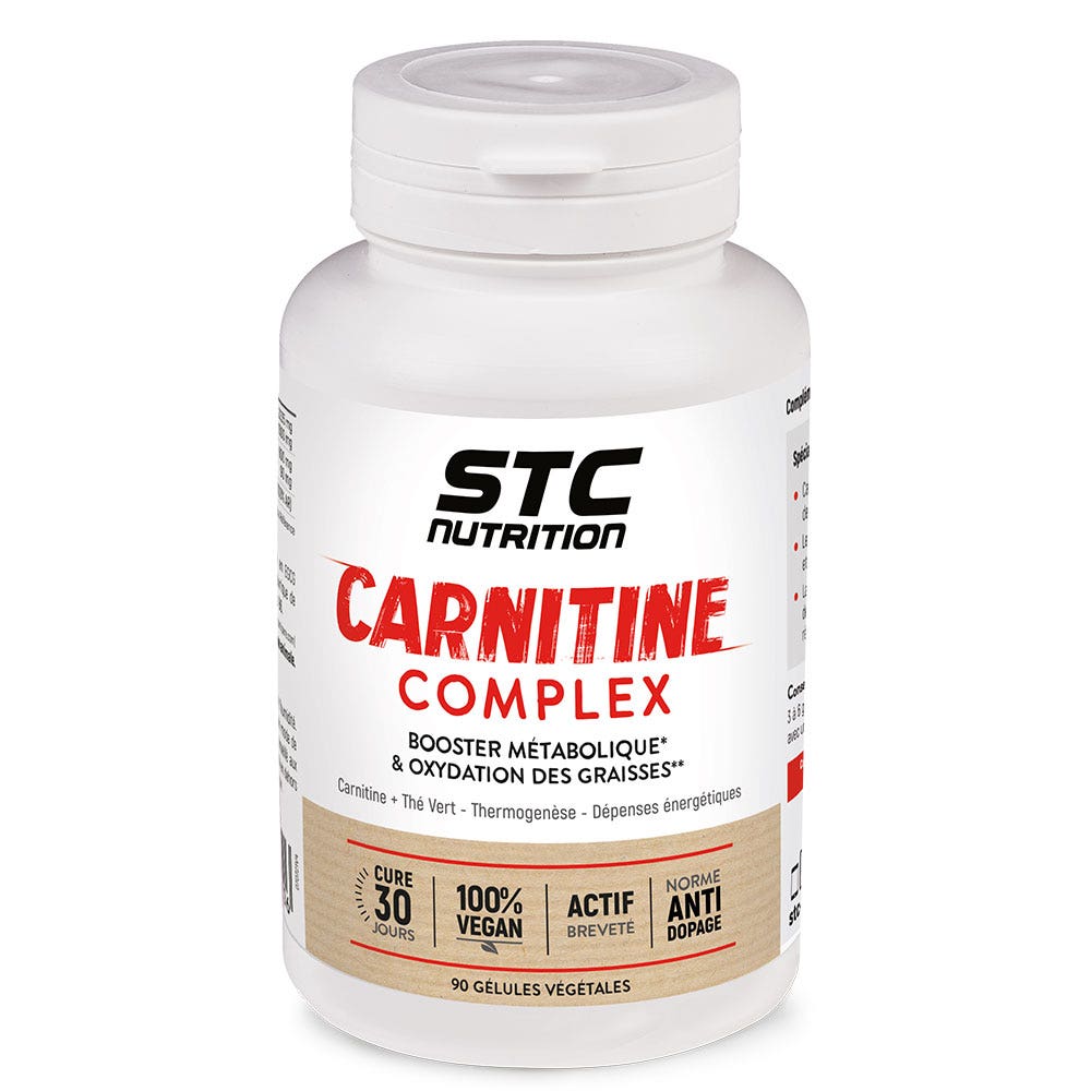Stc Nutrition Carnitine Complex 90 Vegan Fat Burning Gelules 90 capsules - Easypara