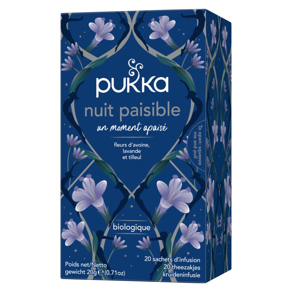 Pukka Sleep Herbal Teas - Peaceful Night x 20 sachets - Easypara