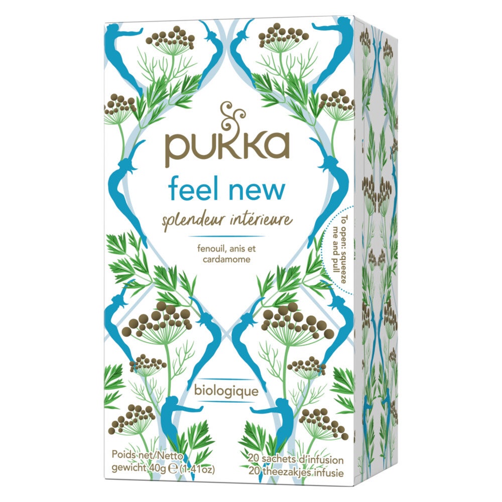 Pukka Herbal Teas Detox - feel new x 20 sachets - Easypara