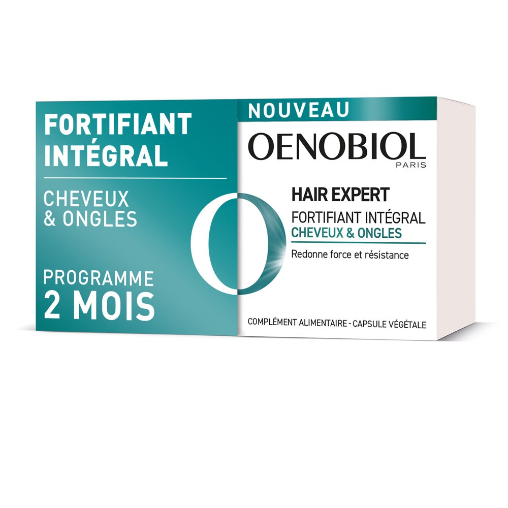 Oenobiol Hair Expert Integral Fortifier Hair & Nails 2x60 tablets ...