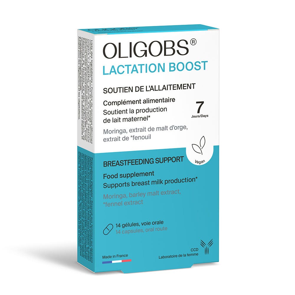 Ccd Oligobs Lactation boost Milk feeding support 14 capsules - Easypara