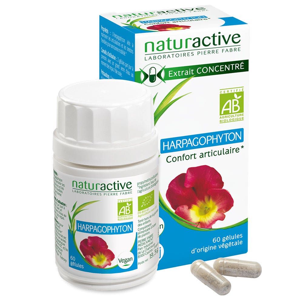 Naturactive Harpagophyton Bio Joint Comfort 60 capsules - Easypara