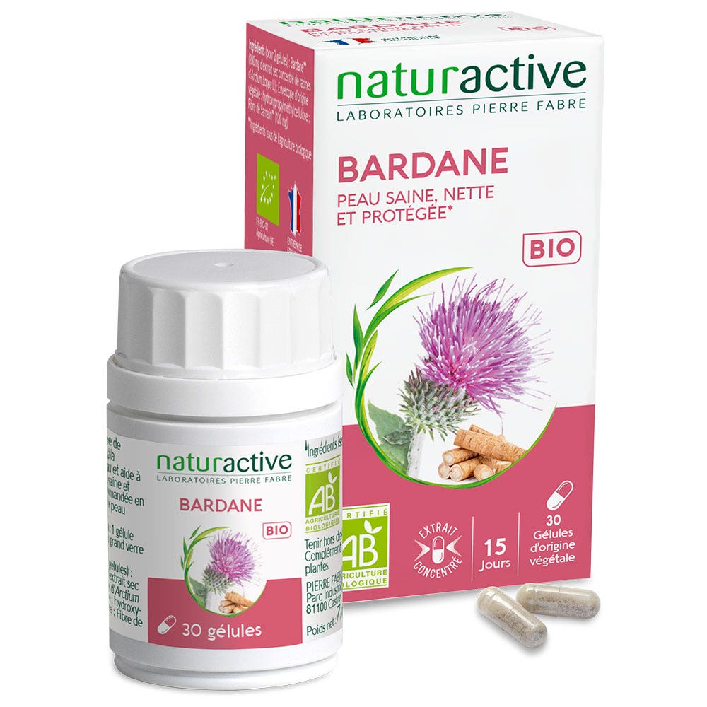 Naturactive Burdock Bioes 30 capsules - Easypara