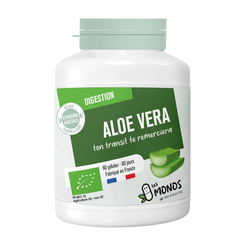 Phytoceutic Les Monos Digestion Aloe Vera Bioes 60 capsules - Easypara