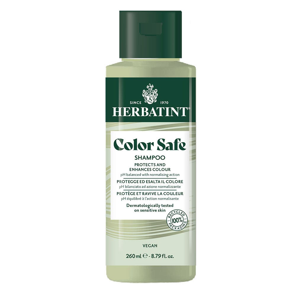 Herbatint Color Safe Shampoo Protects and revives Colour 260ml - Easypara