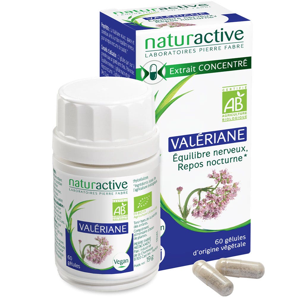 Naturactive Valerian Bioes 60 capsules - Easypara