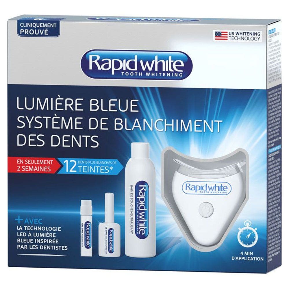 Rapid White Whitening Kit Sensitive Teeth - Easypara