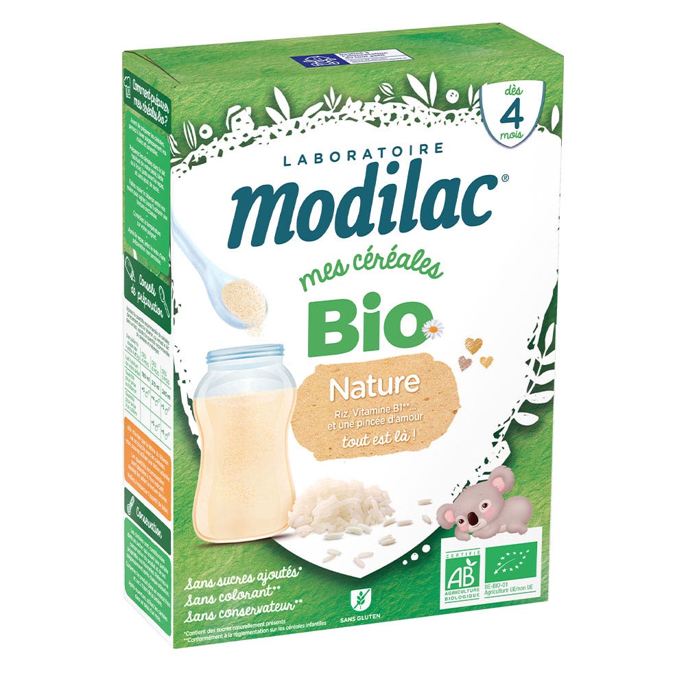 Modilac Bio My Cereals From 4 Months 250g - Easypara