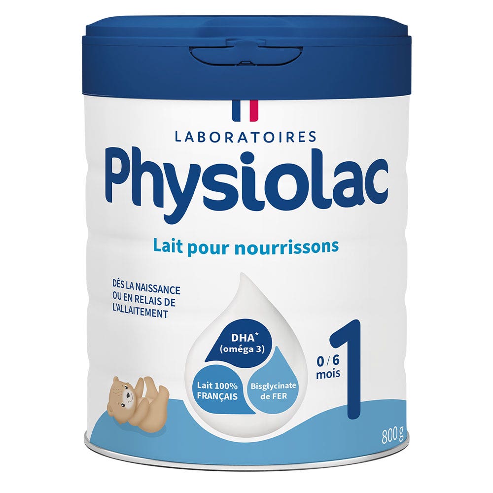 Physiolac 1 Milk Powder 0 to 6 months 800g - Easypara