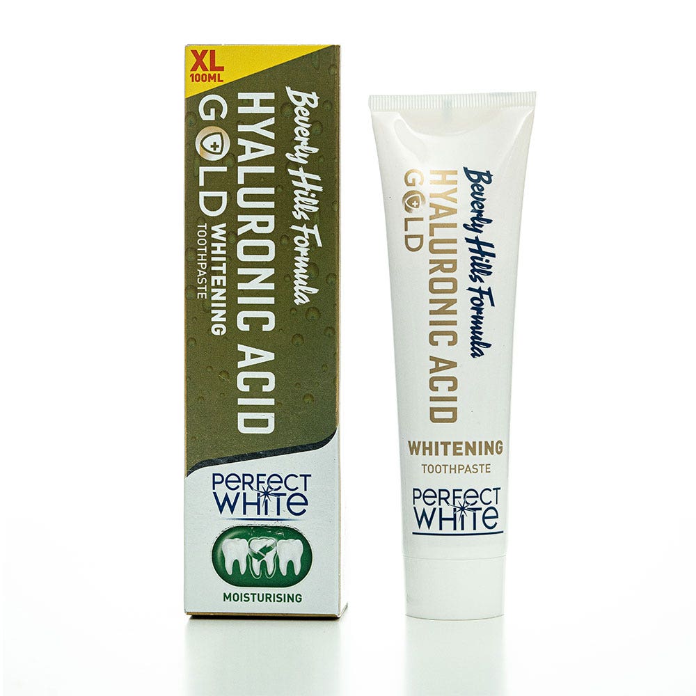 Beverly Hills Formula Perfect White Toothpaste Hyaluronic Acid Gold 1 ...