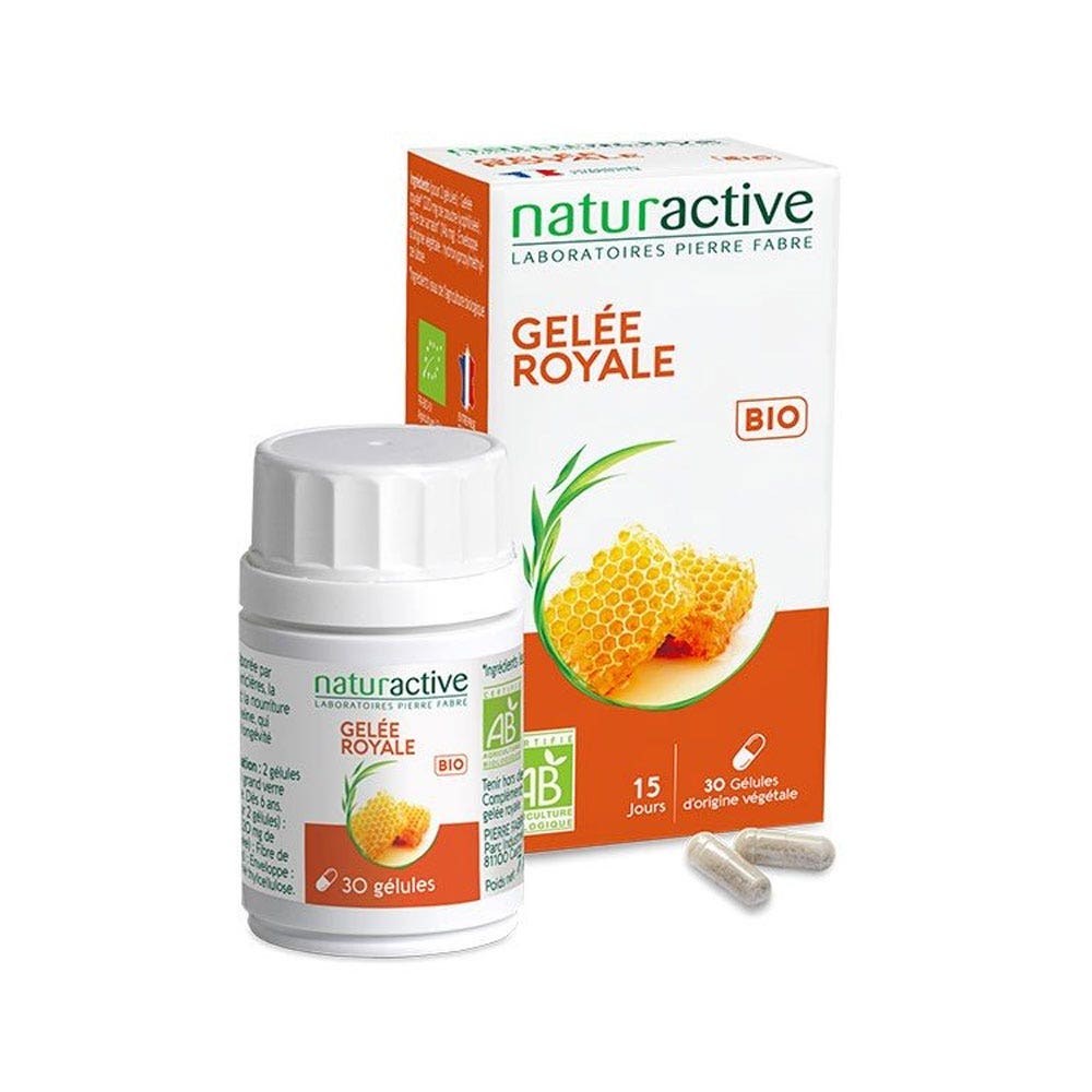 Naturactive Royal Jelly Bio 30 gelules - Easypara