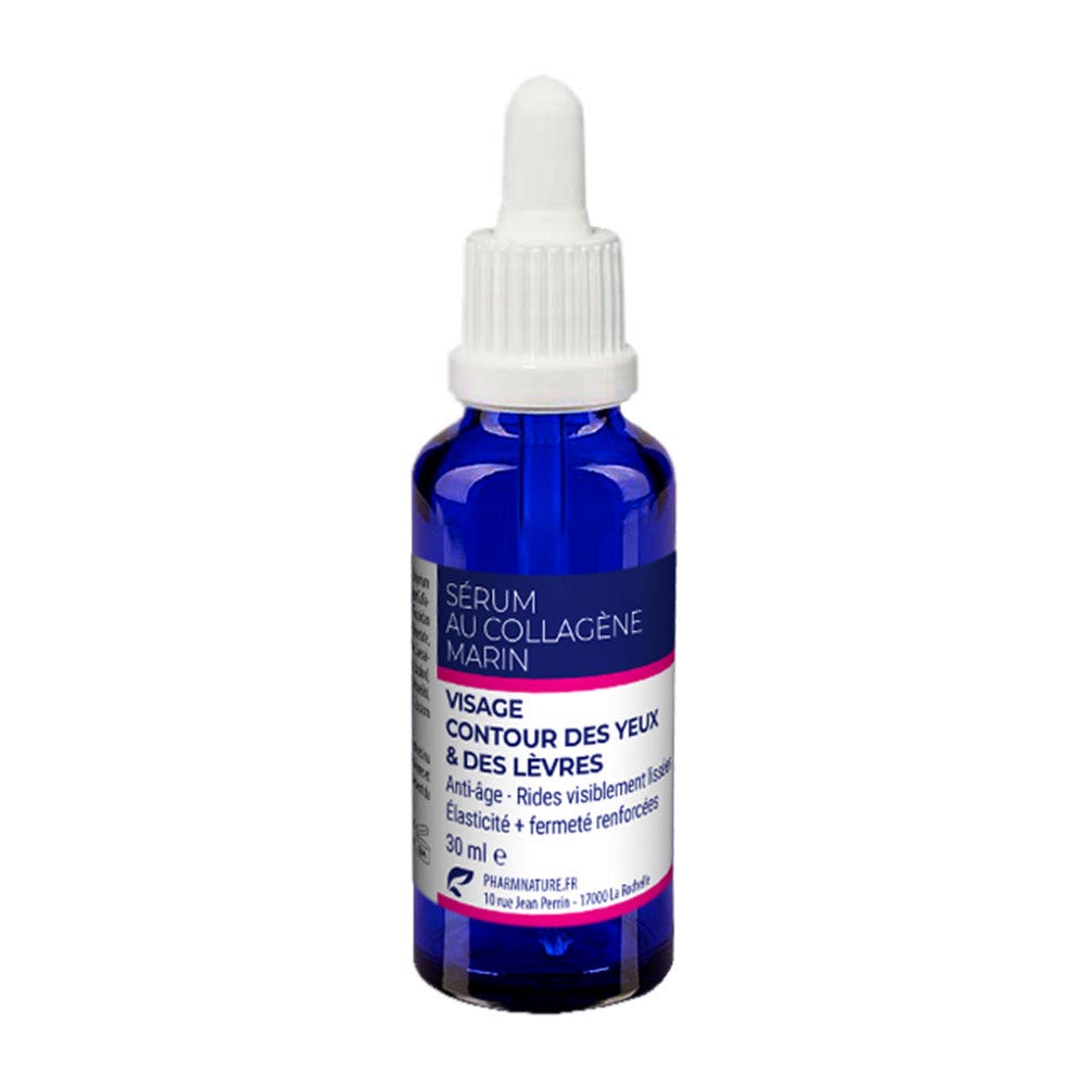 Pharm Nature Micronutrition Marine Collagen Serum Face Eye & Lip ...