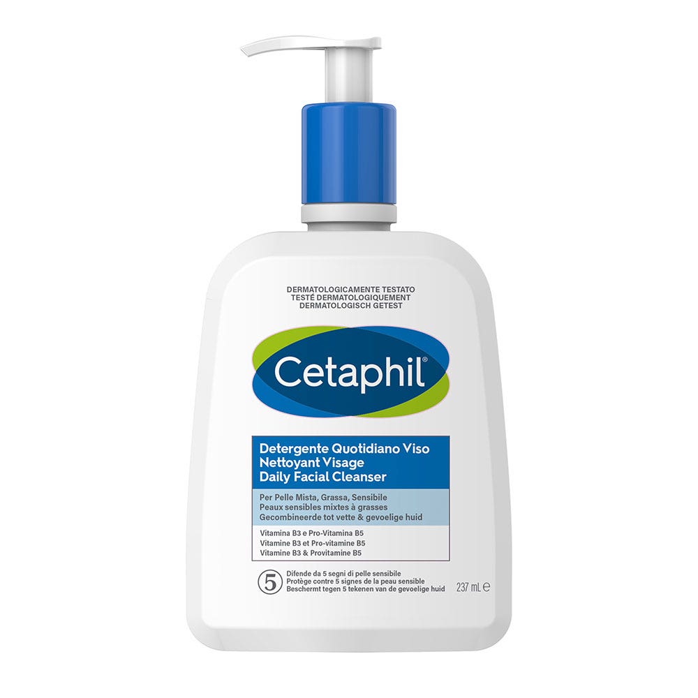 Cetaphil Facial cleansers Combination to oily Sensitive Skin 237ml ...