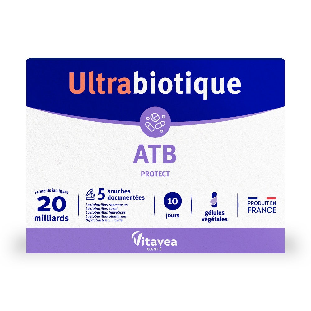 Vitavea Santé Ultrabiotique ATB Protect 10 capsules - Easypara
