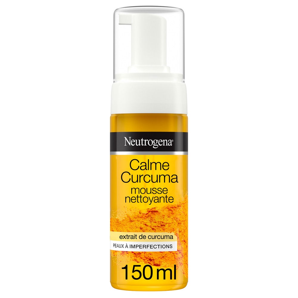 Neutrogena Calme Curcuma Cleansing Foam Peaux très sèches 150ml - Easypara